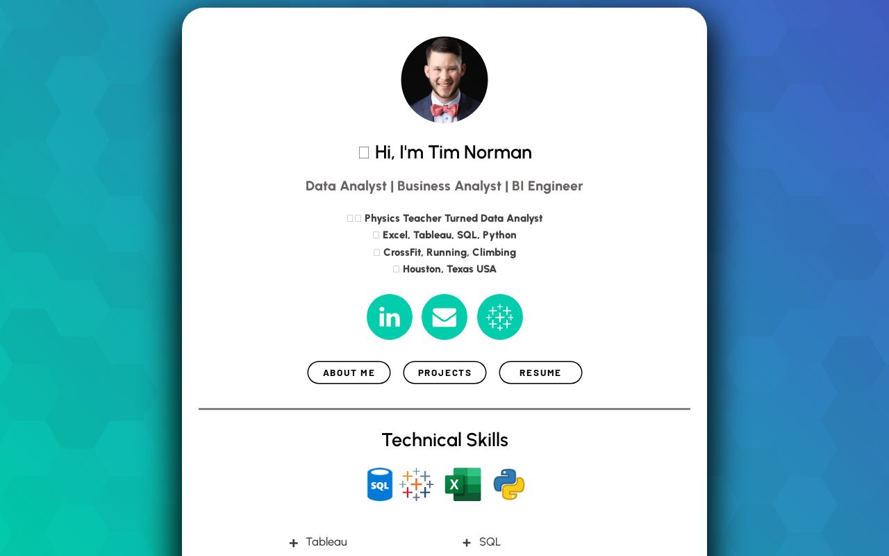 Tim Norman Portfolio